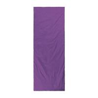 China Purple Cotton Single Envelope Large Sleeping Bag Backpacking Camping Bag For Adults for sale