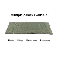 China Compact 1 Person Rectangular Sleeping Bag 210T Polyester for All Seasons 10-25C Lightweight 1.10kg for sale