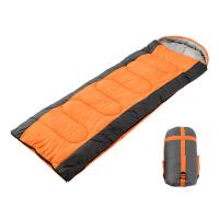 China 1 Person Rectangular Camping Sleeping Bag 190T Polyester Hollow Fiber Fill 220x75cm for sale