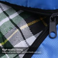 China 210T Polyester Flannel Sleeping Bag Rectangular 75x210cm Hollow Cotton Camping for sale