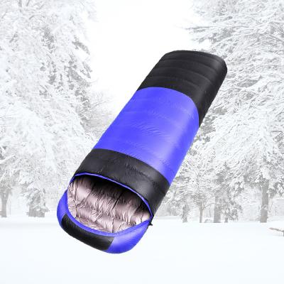 China Rectangular Down Filled Sleeping Bag Envelope Shape 210x80cm Outdoor Camping for sale