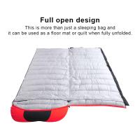 China Rectangular Down Filled Sleeping Bag Envelope Shape 210x80cm Outdoor Camping for sale