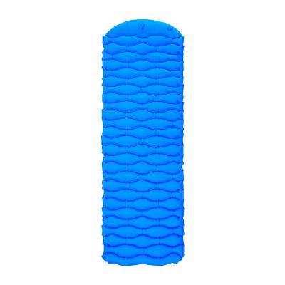 China Foot Press Outdoor Camping Sleeping Pad 200x67cm 7cm Thick Cold Weather Insulated Mat for Adults Hiking for sale