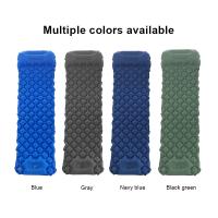 China Egg Groove Shaped Outdoor Sleeping Mat With Pillow Folding Sleeping Mat Camping for sale
