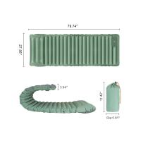 China Extra Thick 10cm Sleeping Mat Portable Outdoor Sleeping Mattress For Hiking for sale