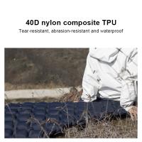China Waterproof TPU Outdoor Sleeping Pad Hiking Mat 5cm Inflatable Camping Pad for sale