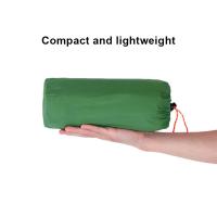 China Double Camping Pad 200x120cm 7cm Thick Backpacking Sleeping Mat with Pillow for sale