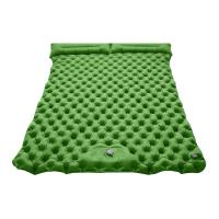 China Double Camping Pad 200x120cm 7cm Thick Backpacking Sleeping Mat with Pillow for sale