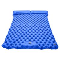 China Double Camping Pad 200x120cm 7cm Thick Backpacking Sleeping Mat with Pillow for sale