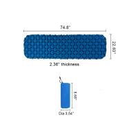 China Waterproof Outdoor Sleeping Pad Portable  Hiking Sleeping Mat For Tent for sale