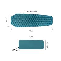 China 430g Portable Sleeping Pad Inflatable Sleeping Bag For Outdoor Backpacking for sale