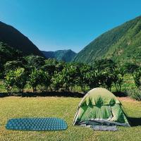 China 430g Portable Sleeping Pad Inflatable Sleeping Bag For Outdoor Backpacking for sale