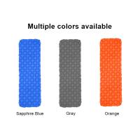 China Compact Inflatable Sleeping Pad 5cm Thickness 510g Lightweight Camping Bed Pad 40D Nylon TPU for sale