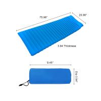 China Lightweight Compact Outdoor Sleeping Pad Camping Mattress Pad With Pillow Camping Foldable Mat for sale