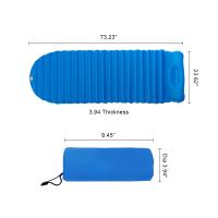 China 10cm Thickness Sleeping Bag Mat Double Wide Sleeping Bag With Pillow For Camping for sale