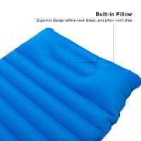 China 10cm Thickness Sleeping Bag Mat Double Wide Sleeping Bag With Pillow For Camping for sale