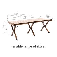 China Sturdy Aluminum Folding Camping Table For Outdoor Roll Up Picnic Table for sale
