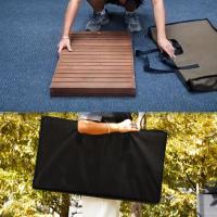 China Compact Portable Camping Roll Up Picnic Table Low Folding Wood Collapsible Table 3.70kg for sale