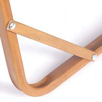 China Wood Grain Aluminum Folding Camping Chair 52x43x62cm 2.1kg for Adults for sale