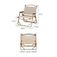 China Best Backpacking lightweight folding chair Collapsible Khaki Small Aluminum for sale