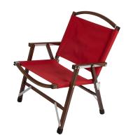 China Eco Friendly Beech Wood Folding Camping Chair 120kg Capacity Lightweight 2.4kg for Outdoor Picnic for sale