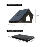 China Hard Shell Camping Roof Tent for Tank 300 Quick Automatic Opening 2 Person 212x131x155cm for sale