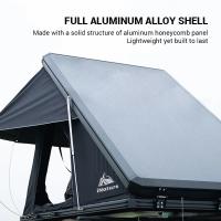 China Aluminum Honeycomb Panel Roof Top Tent 300gsm Polyester Fabric for SUV Truck 212x131x155cm for sale