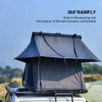 China Hard Shell Aluminum Roof Top Tent 212x131x155cm for SUV Van Camping 65kg for sale