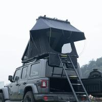China Hard Shell Aluminum Roof Top Tent 212x131x155cm for SUV Van Camping 65kg for sale