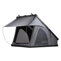 China 300gsm Polyester Fabric Fast Fit Hard Shell Roof Top Tent 212x131x155cm Open Size for sale