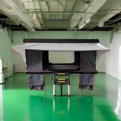 China Customizable Quick Automatic Opening Large Roof Top Tent For 3-4 Person for sale
