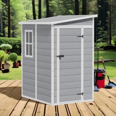 China Easy Assembly Garden Storage Shed Customized Color Outdoor Storage Shed for sale