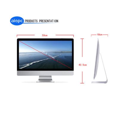 China All In One Desktop Computer With Graphic i3/i5/i7 HD SSD Aluminum Home Case 18.5 To 65 for sale
