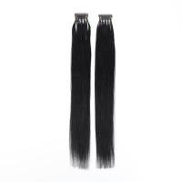 China 100% Remy Human Hair 6D Hair Extensions 14-28 Inch 12 Month Life Dyeable for sale