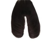 China Remy Human Hair U Part Topper 16 Inch 60g Lace Weft Undervent Coating for Women for sale