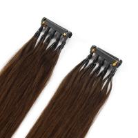 China 6D Russian Hair Cuticle Aligned Extensions 25g Pre-Bonded I-Tip 14-28 Inch for sale