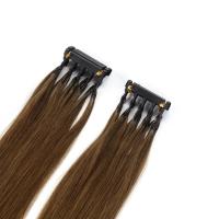 China 2nd Generation 6D Hair Extensions 100% Remy Human Hair 14-28 Inch 5g per Piece for sale