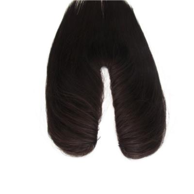 China Remy Human Hair U Part Topper 60g 16 Inch Lace Weft Undervent Coating for Women for sale