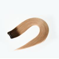 China 100g Remy Human Hair Sew in Weft Double Drawn Blonde Russian Weft Extensions 14-26 Inch for sale