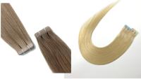 China 100% Remy Human Hair Tape in Hair Extensions 40g 60g 12 to 30 Inch Silky Straight Body Wave for sale