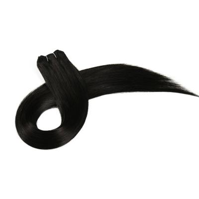 China 100% Remy Human Hair Machine Weft Extensions 14-26 Inch Cuticle Intact Double Drawn for sale