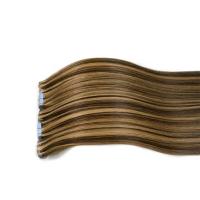China 100% Remy Human Hair Tape in Hair Extensions 200 Packs 12-26 Inch No Shedding for sale