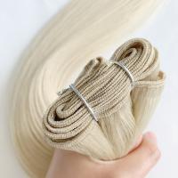 China Cuticle Aligned Silky Straight Remy Human Hair Weft 100g 14-26 Inch Brazil Raw for sale