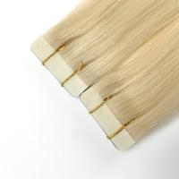 China European Double Drawn Russian Human Hair Tape Hair Extensions 12-26 Inch Dyeable Pre-Bonded for sale