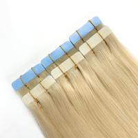 China European Double Drawn Russian Human Hair Tape Hair Extensions 12-26 Inch Dyeable Pre-Bonded for sale
