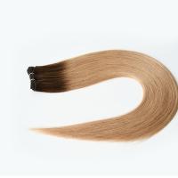 China 24 Inch Natural Straight Remy Human Hair Weft Extensions 100g Double Wefted Machine Weft for sale