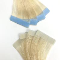 China Double Drawn Tape In Hair Extensions Real Remy European 100g 20 Inch No Shedding for sale