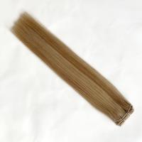 China 100% Remy Human Hair Machine Weft Extensions 14-26 Inch Straight Virgin Hair Bundles 100g for sale