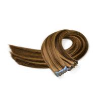China 100% Remy Double Drawn Tape in Human Hair Extensions 12-26 Inch No Shedding for sale