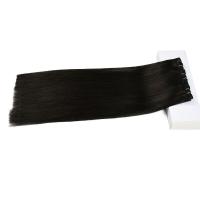 China 100% Remy Human Hair Machine Wefts 14-26 Inch Natural Wavy No Shedding Bulk Wholesale for sale